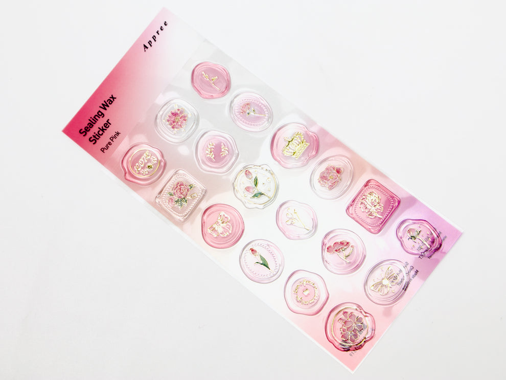 Appree Wax Seal Style Stickers - Tokyo Pen Shop