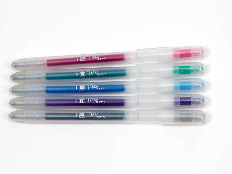 Sakura Ballsign Tiara Knock 5 Color Set - Tokyo Pen Shop