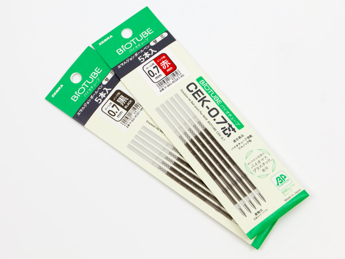 Zebra Biotube Jim Knock Refill CEK-0.7 - Tokyo Pen Shop