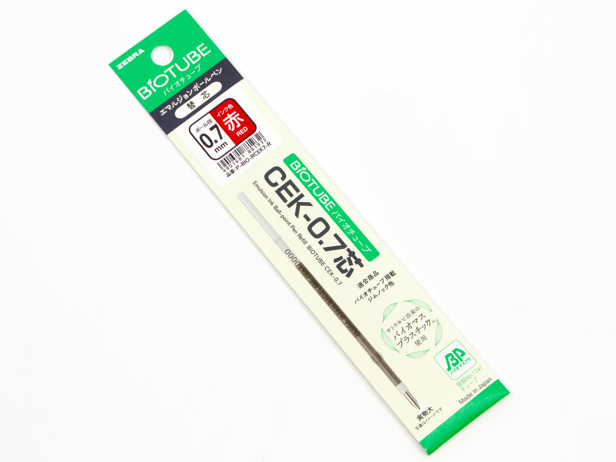 Zebra Biotube Jim Knock Refill CEK-0.7 - Tokyo Pen Shop
