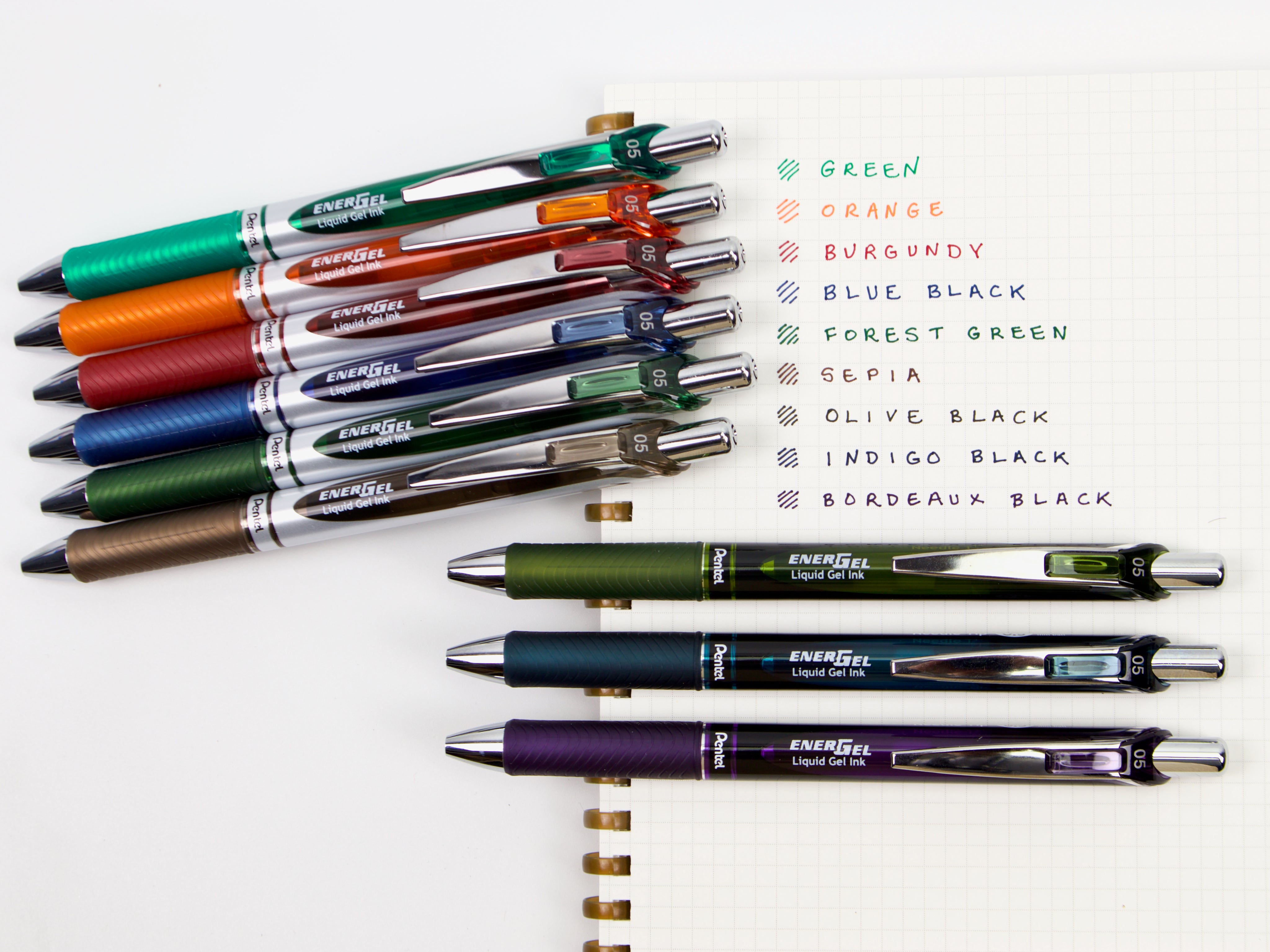 Energel Individual Colors - Tokyo Pen Shop