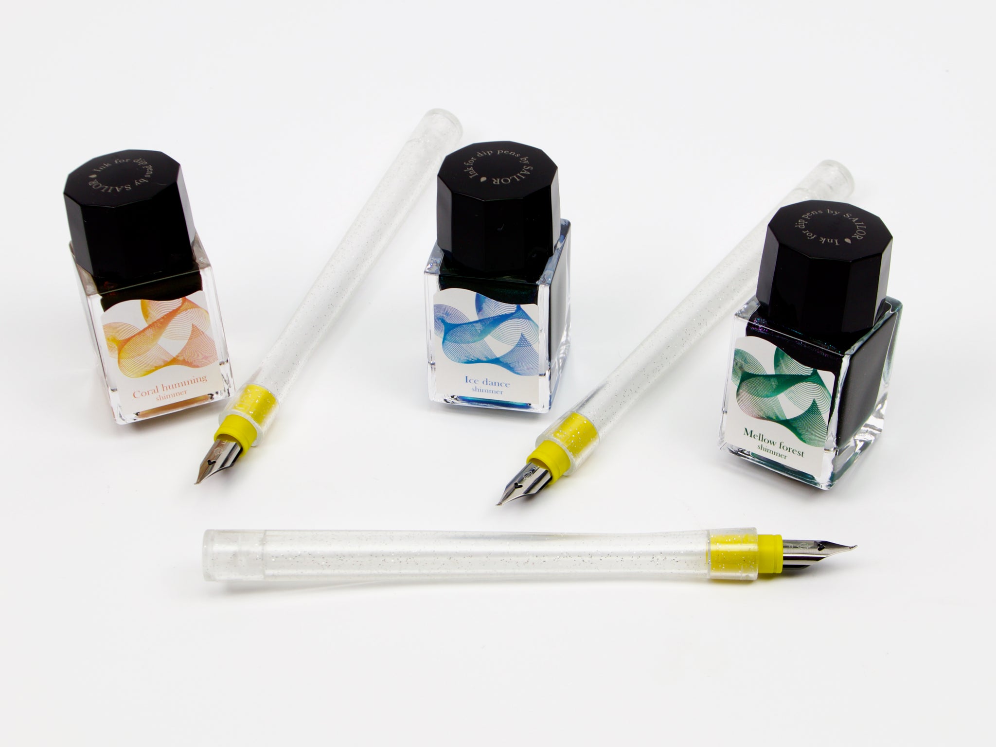 Sailor Hocoro Shimmer Dip Pen & Dipton Ink LTD - Tokyo Pen Shop