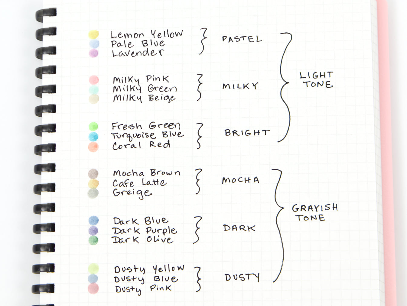 Midori Join Dot 3 Color Marker Triple Set - Tokyo Pen Shop