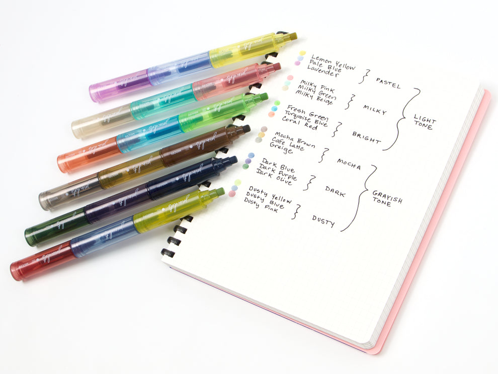 Midori Join Dot 3 Color Marker Triple Set - Tokyo Pen Shop