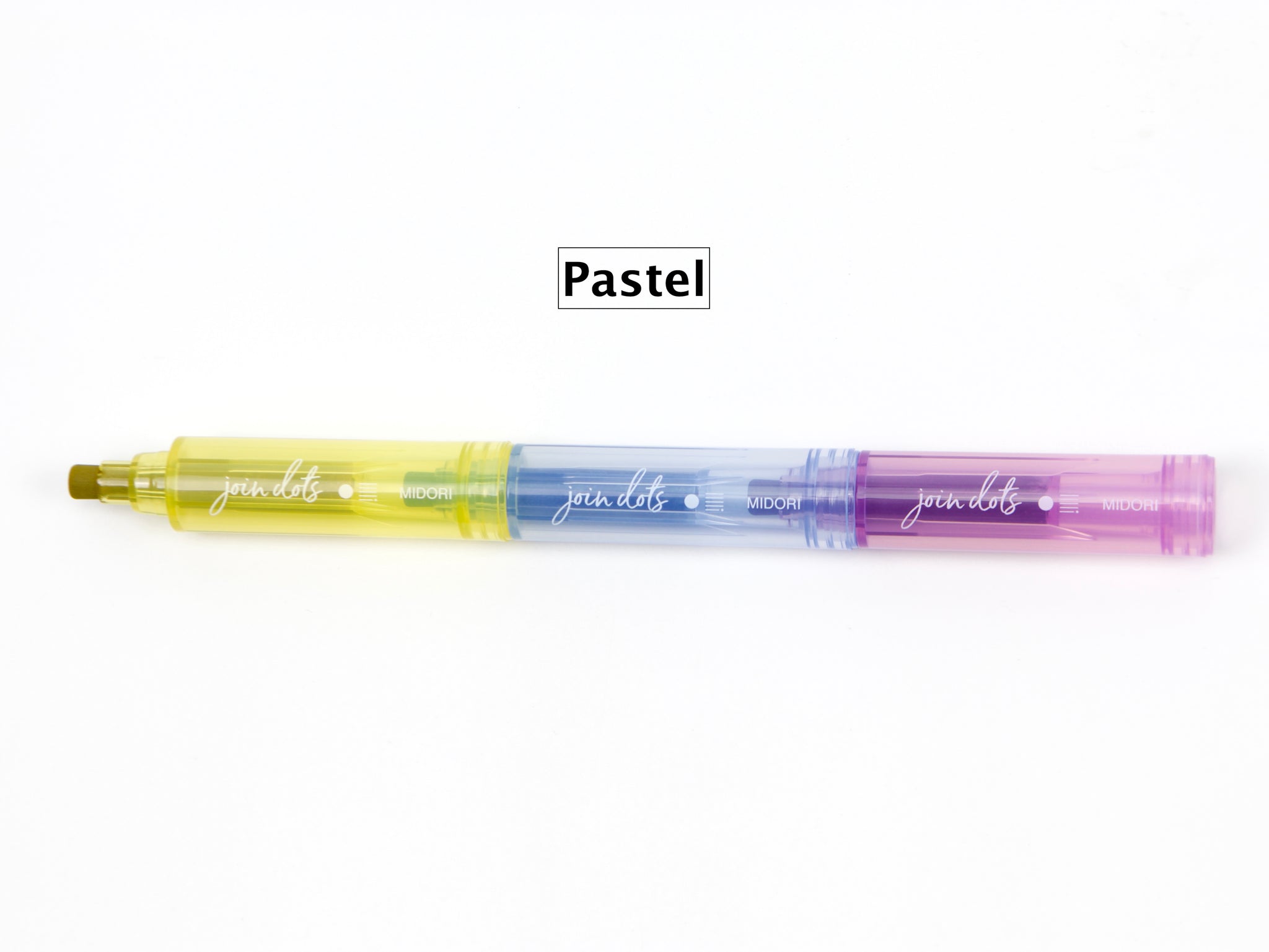 Midori Join Dot 3 Color Marker Triple Set - Tokyo Pen Shop