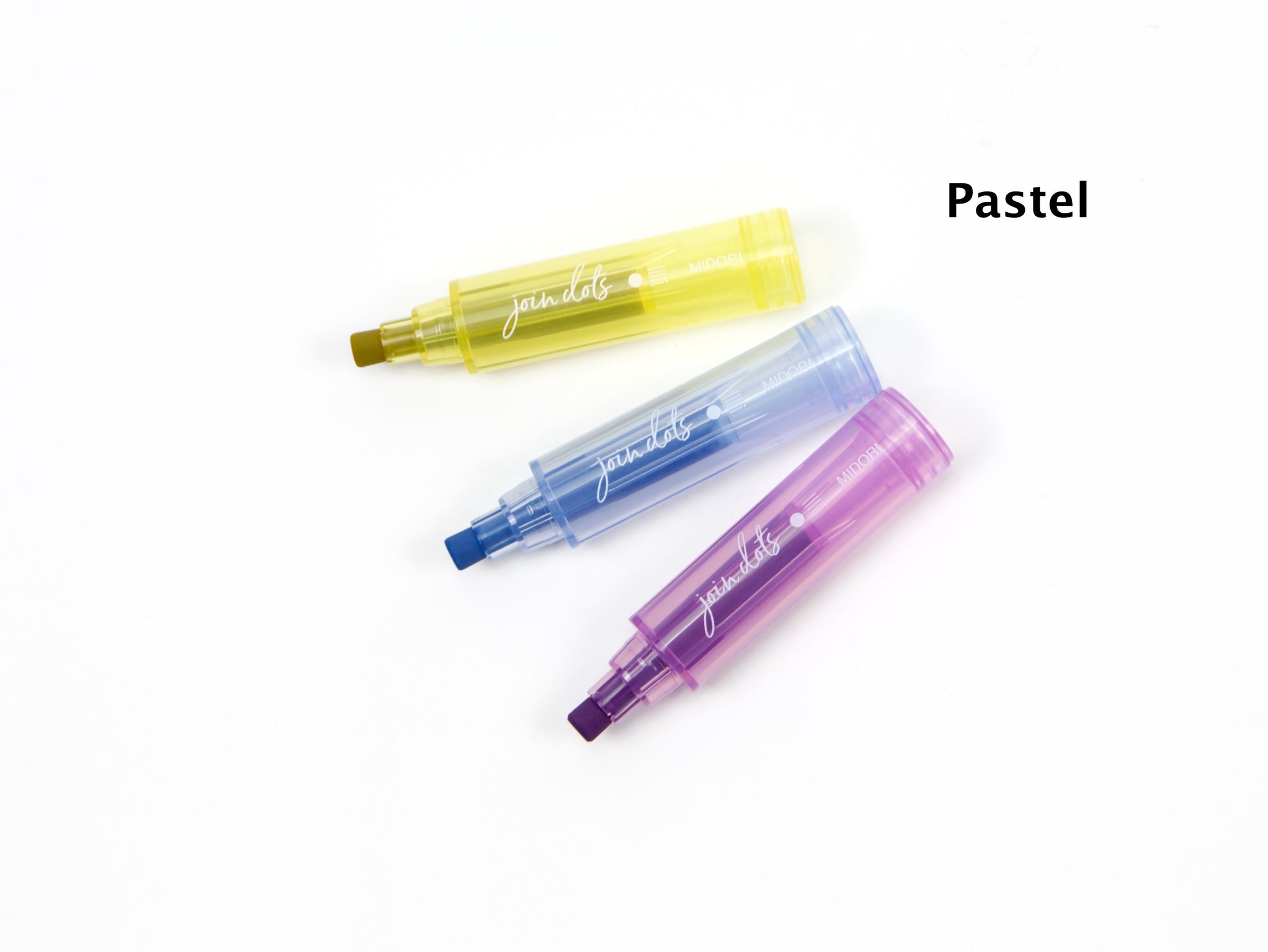 Midori Join Dot 3 Color Marker Triple Set - Tokyo Pen Shop