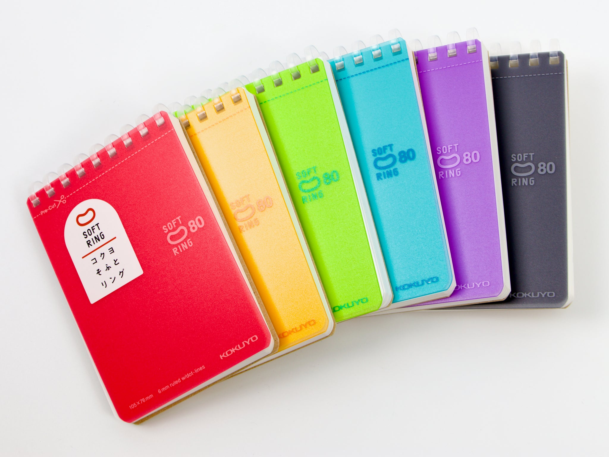 Kokuyo Soft Ring Color A7 Pocket Reporter - Tokyo Pen Shop