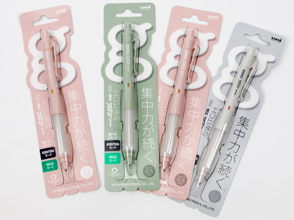 Uni Alpha Gel Kuru Toga Switch - Tokyo Pen Shop