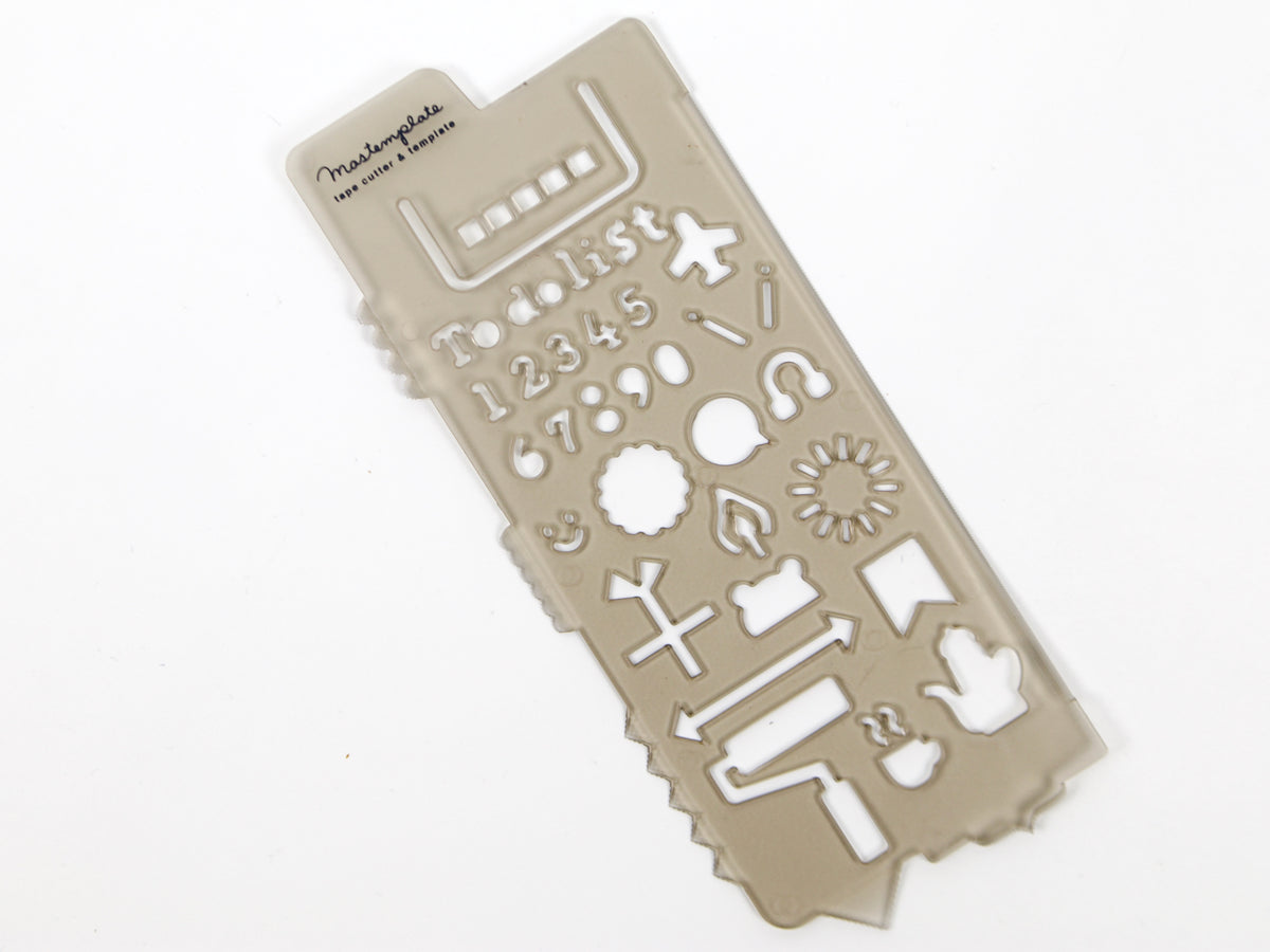 Mastemplate Bookmark Planner Stencil - Tokyo Pen Shop
