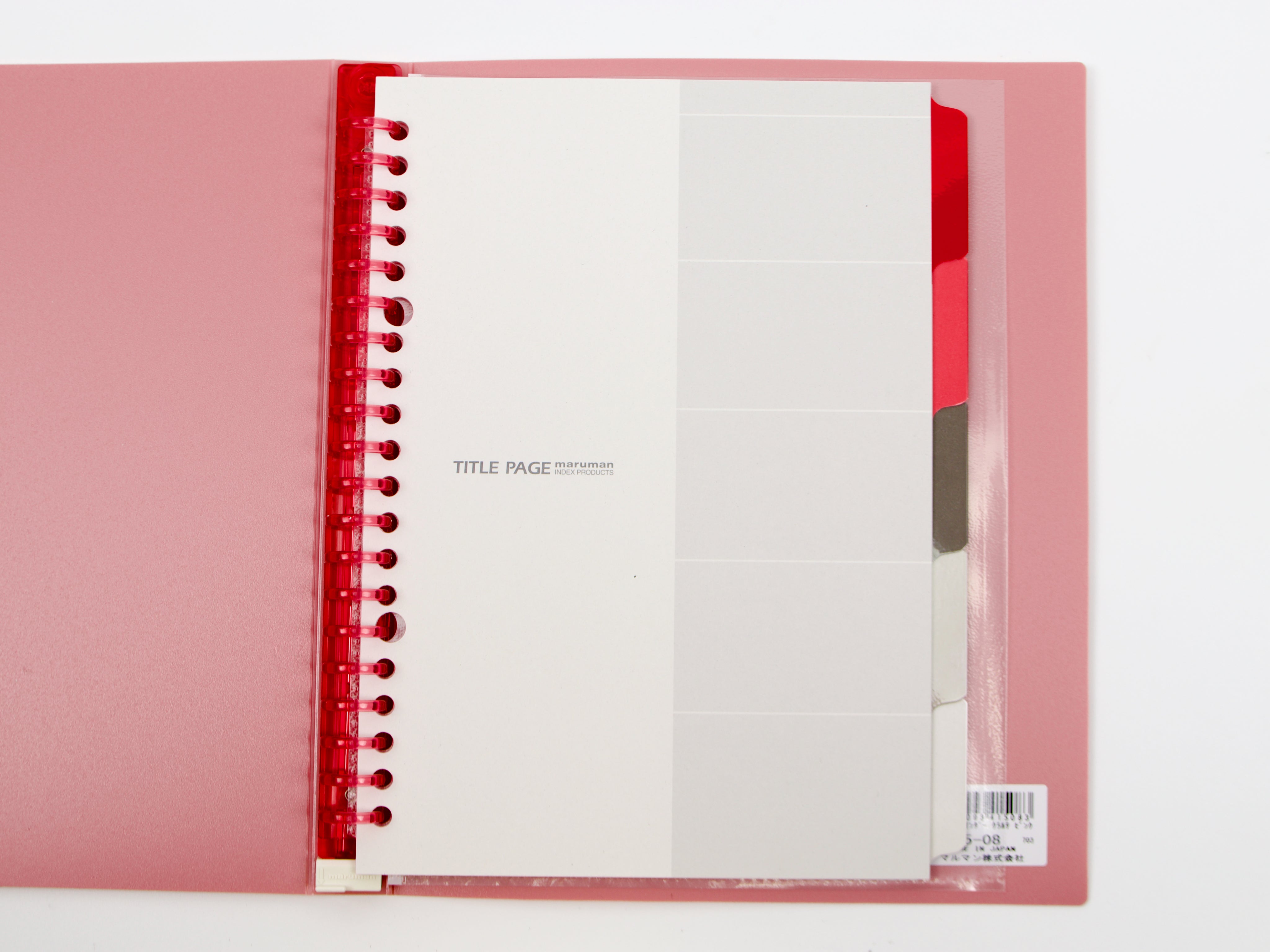 Maruman Clarte Loose Leaf Binder A5 - Tokyo Pen Shop