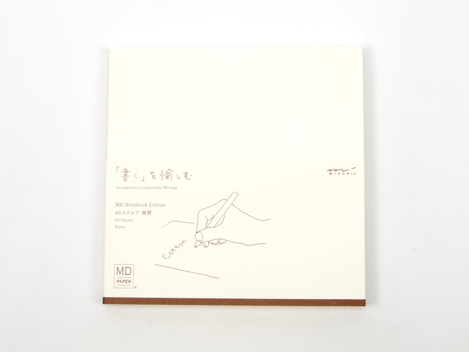 Midori MD Paper A5 Square Cotton Notebook - Tokyo Pen Shop