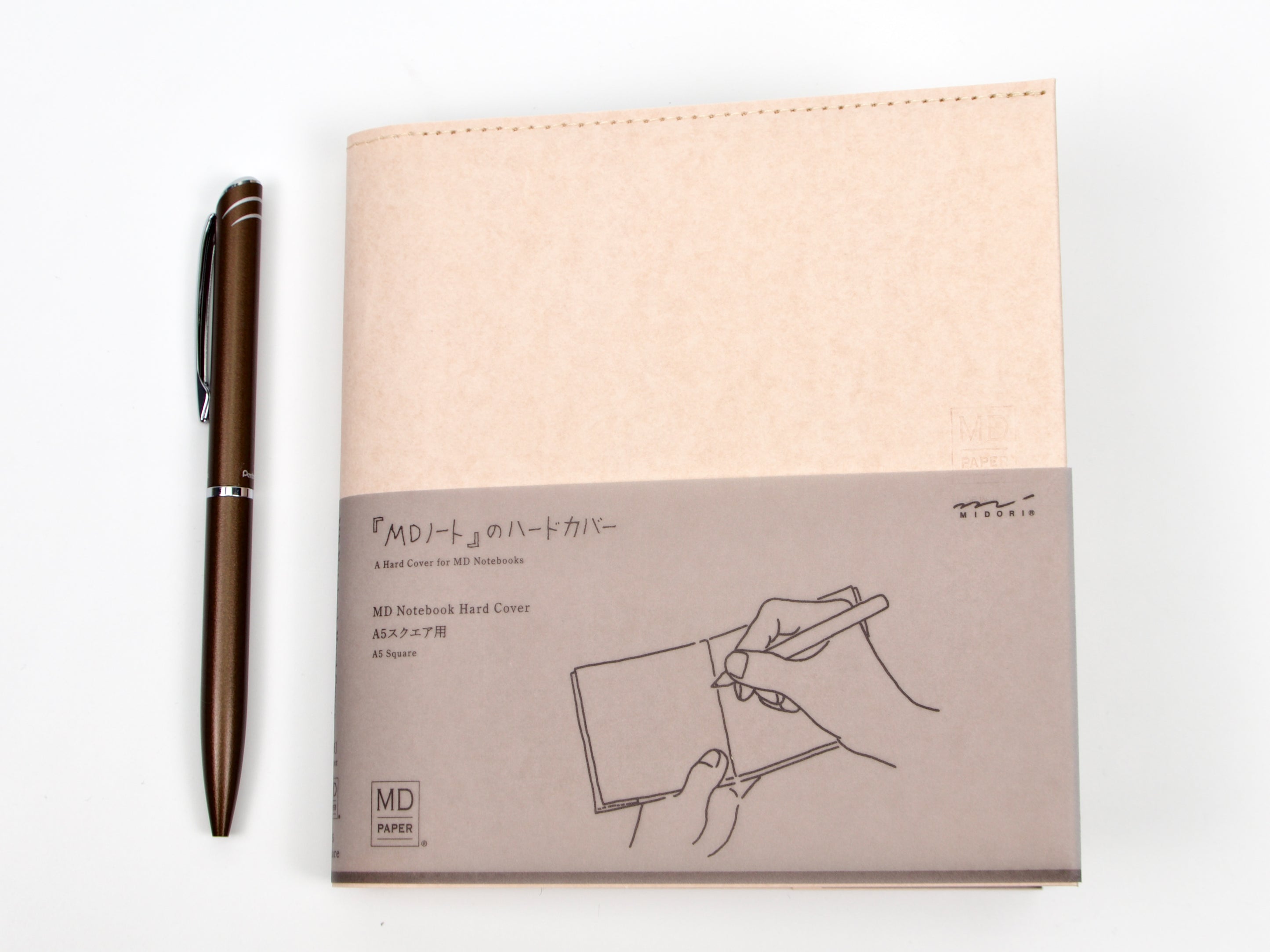 Midori MD Paper A5 Square Notebook Hard Cover - Tokyo Pen Shop