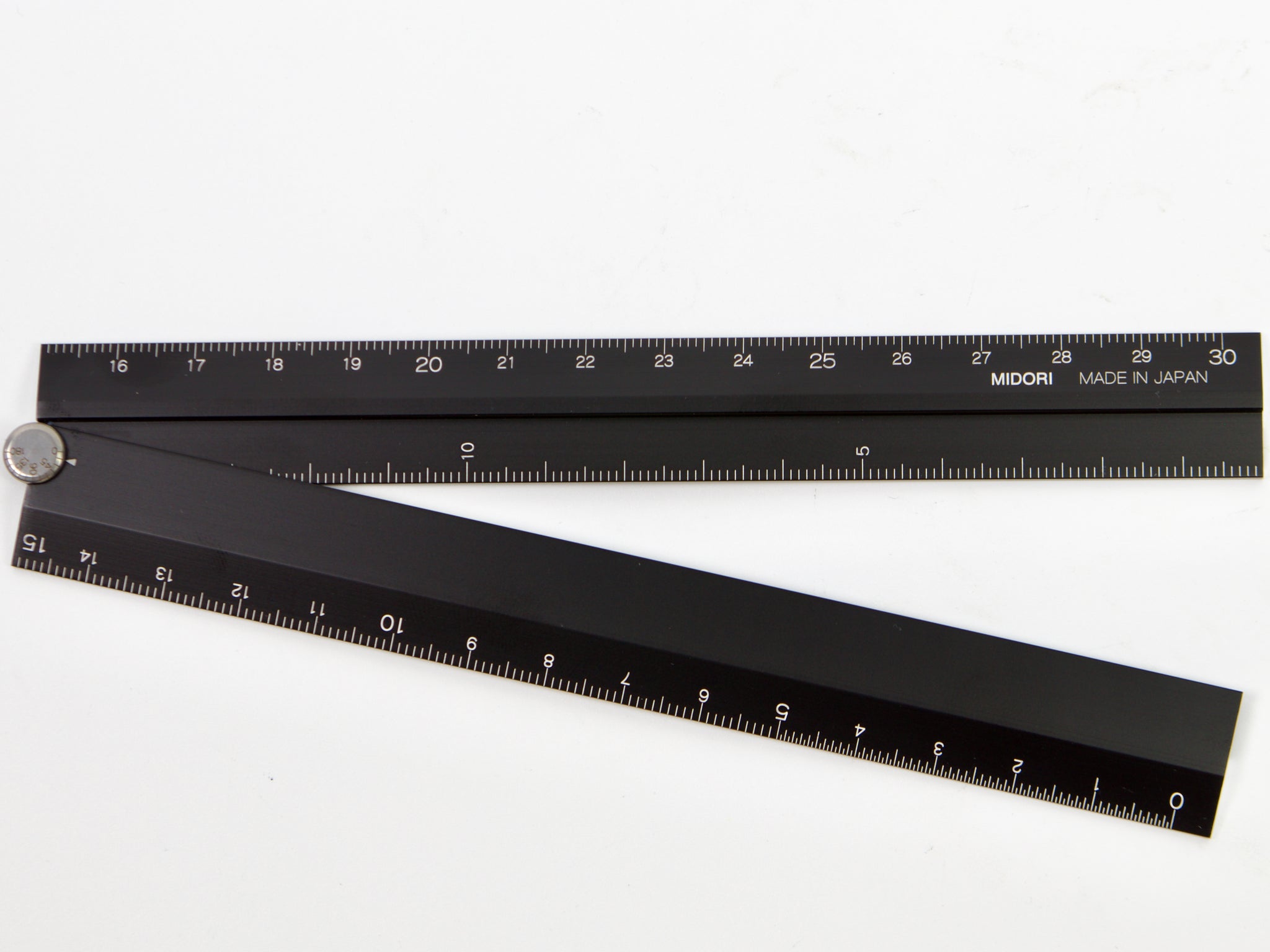 Midori Aluminum Multi Ruler 30cm - Tokyo Pen Shop
