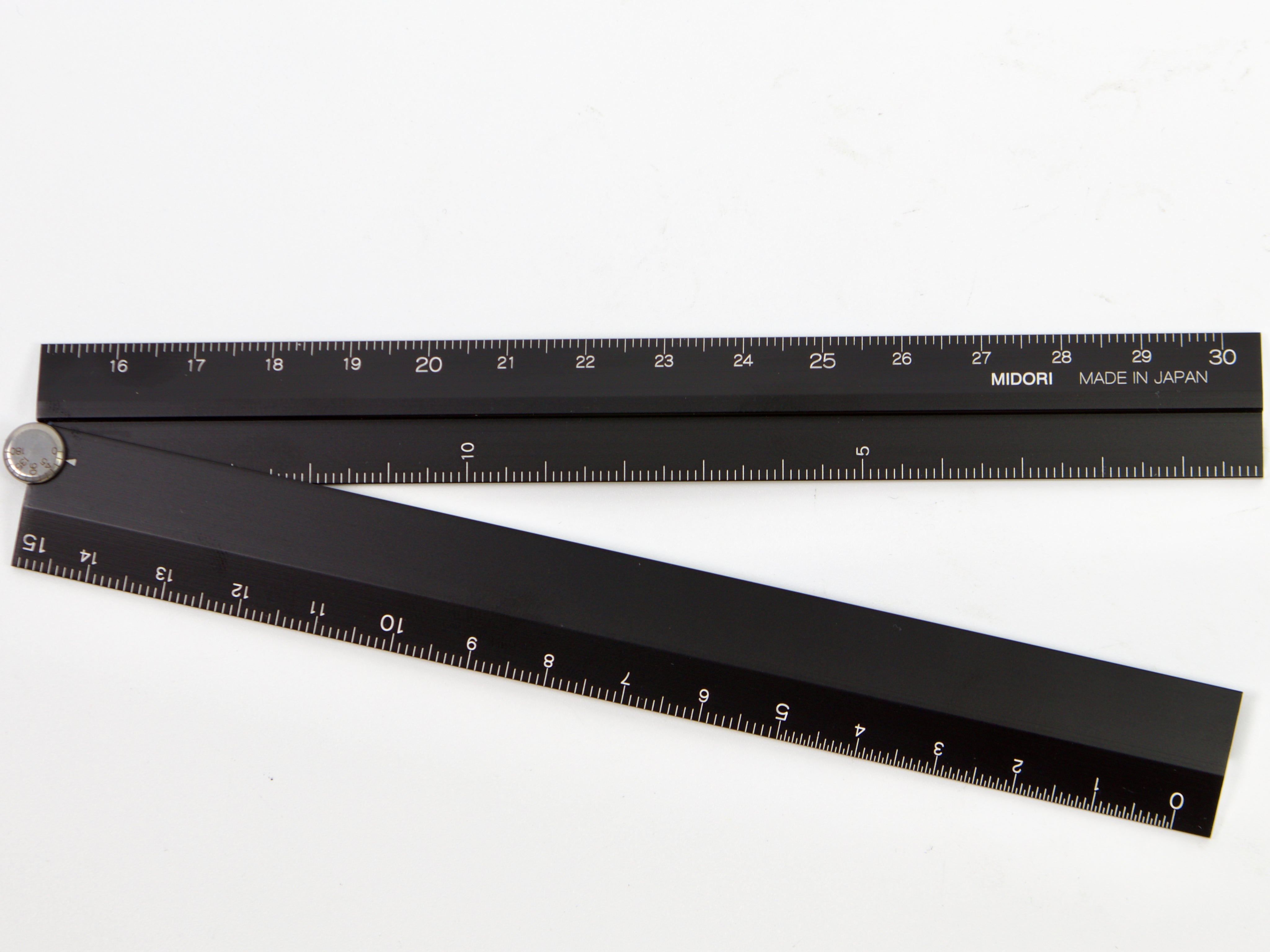 Midori Aluminum Multi Ruler 30cm - Tokyo Pen Shop