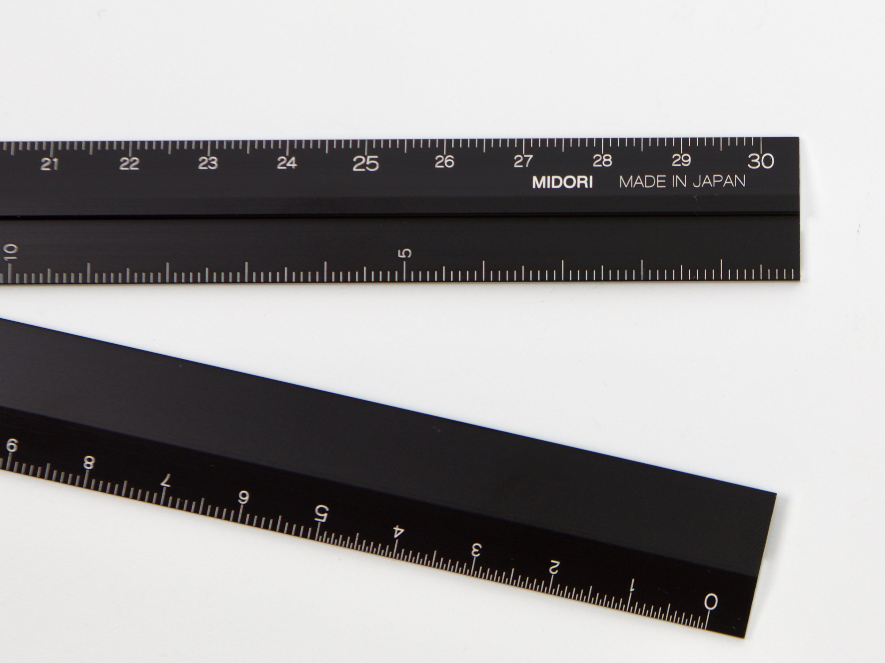 Midori Aluminum Multi Ruler 30cm - Tokyo Pen Shop