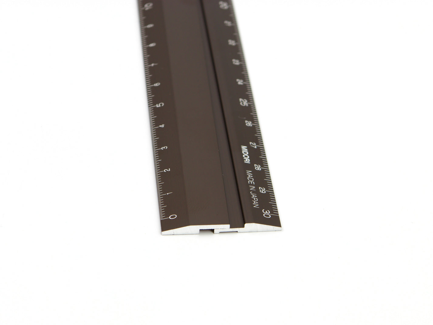 Midori Aluminum Multi Ruler 30cm - Tokyo Pen Shop