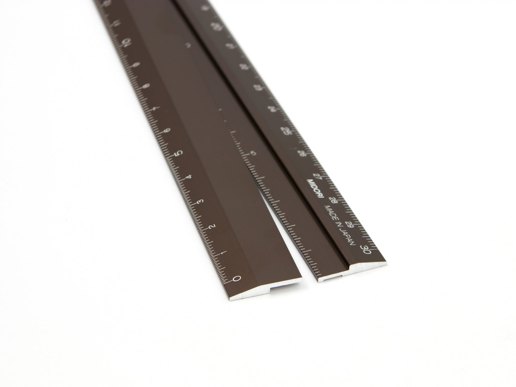 Midori Aluminum Multi Ruler 30cm - Tokyo Pen Shop
