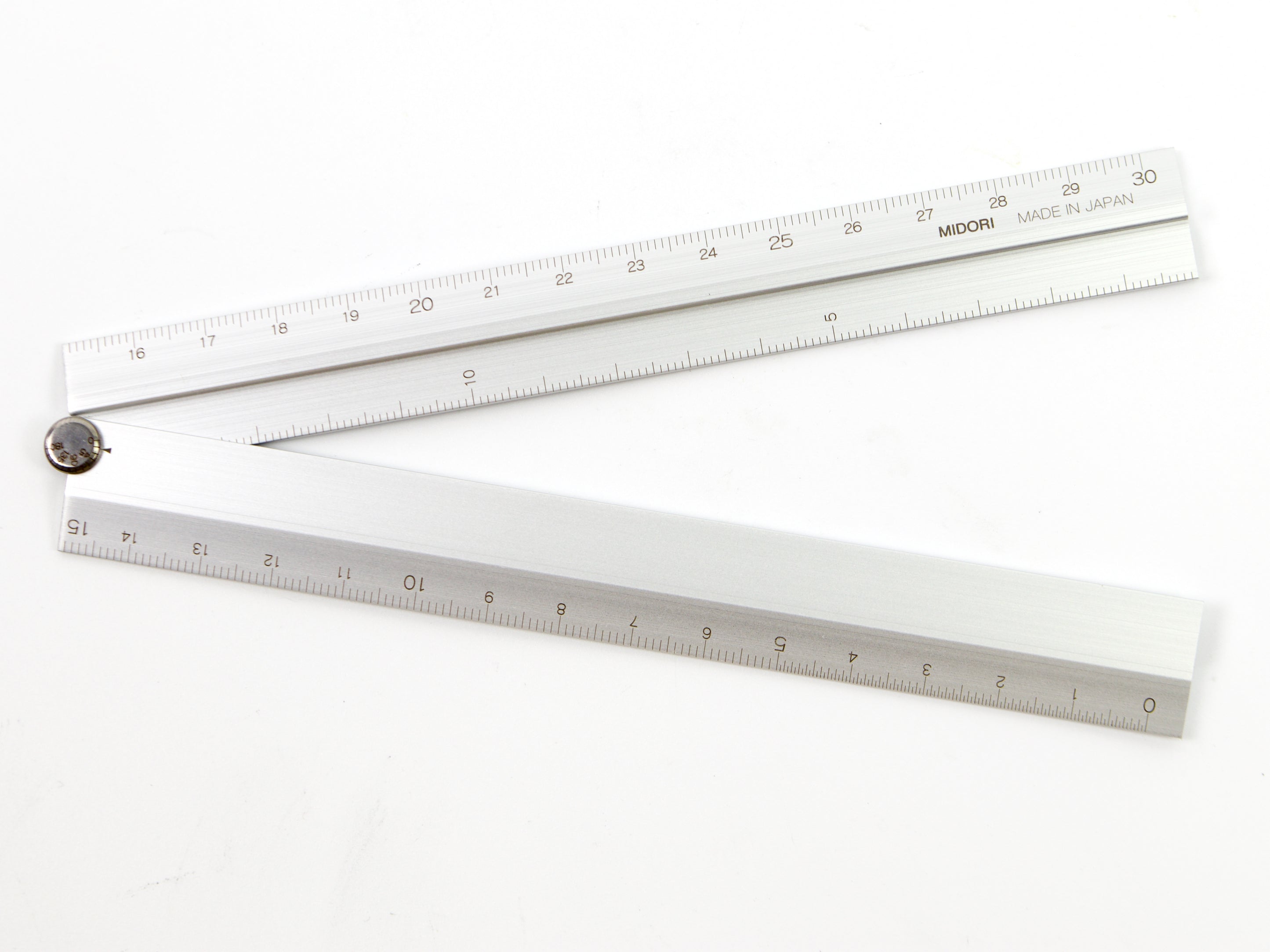Midori Aluminum Multi Ruler 30cm - Tokyo Pen Shop
