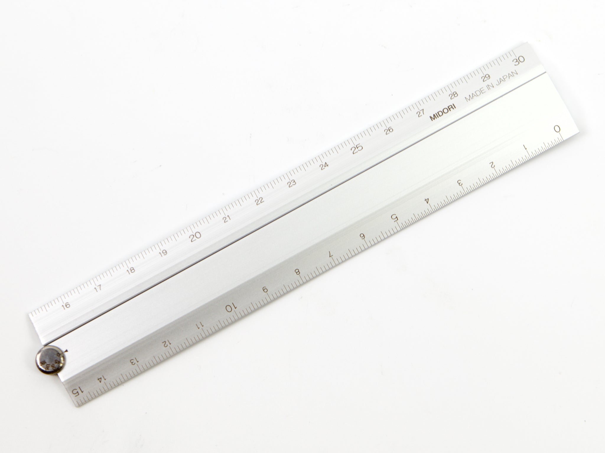 Midori Aluminum Multi Ruler 30cm - Tokyo Pen Shop