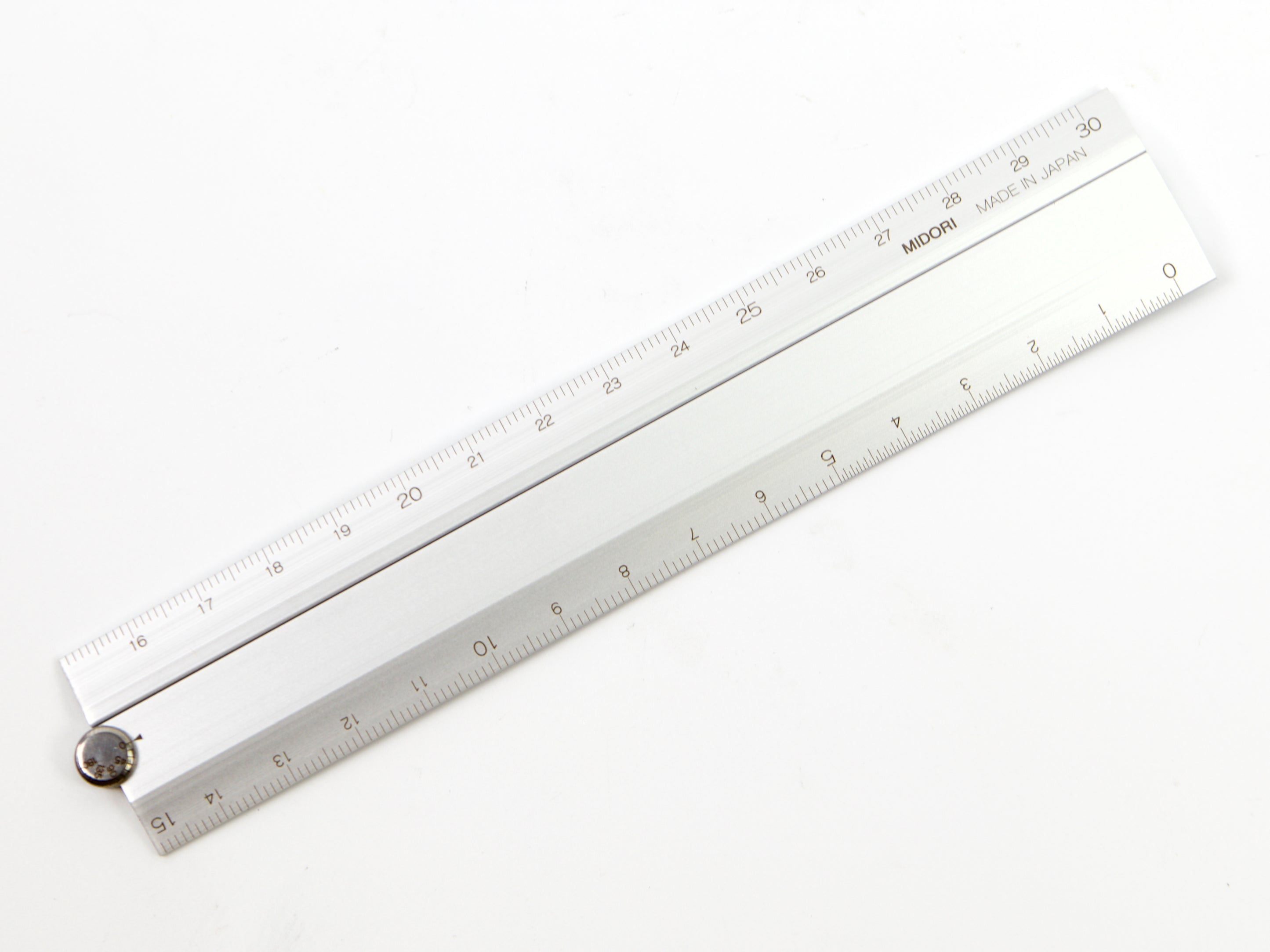 Midori Aluminum Multi Ruler 30cm - Tokyo Pen Shop