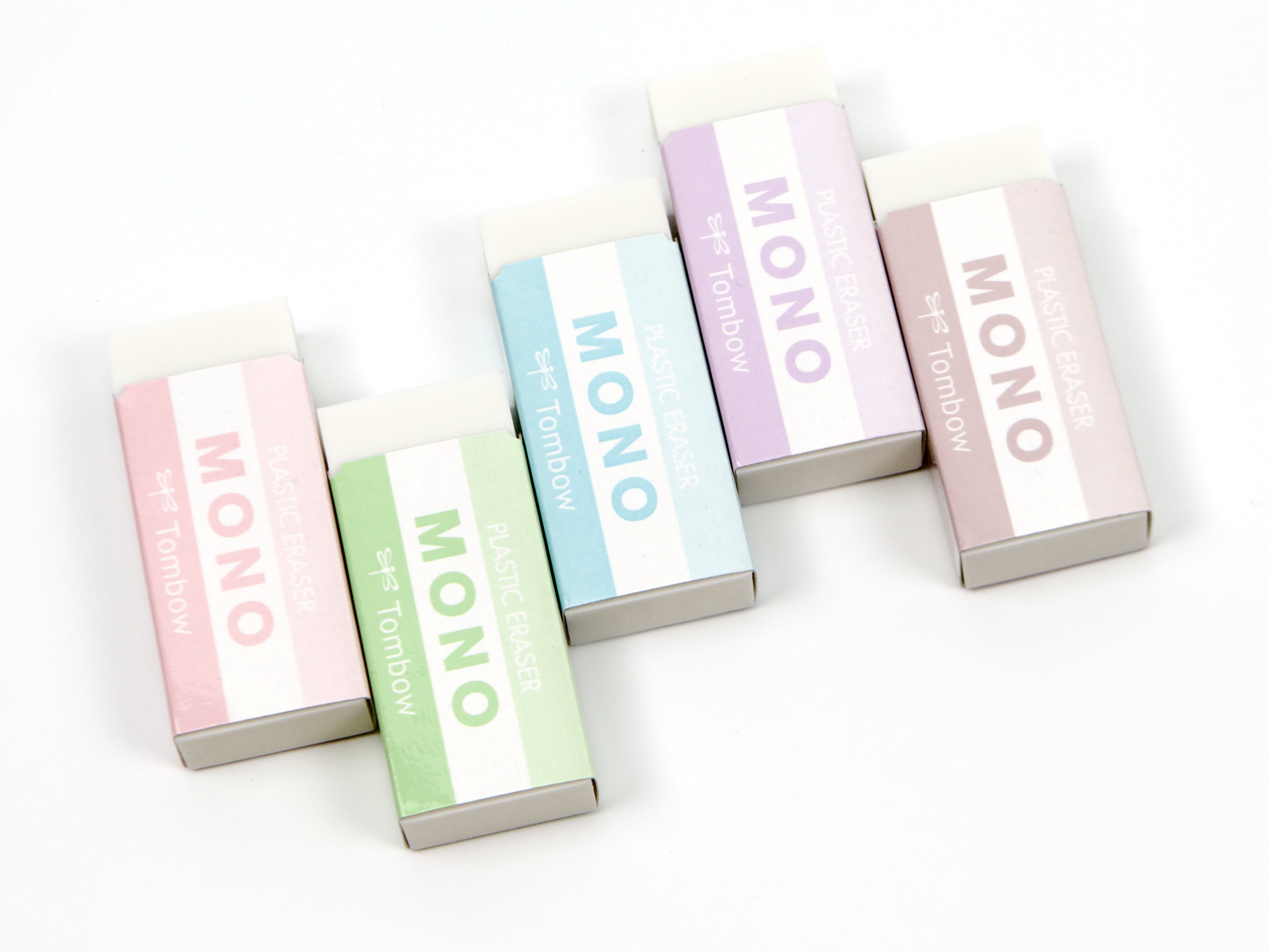 Tombow Mono Plastic Eraser Pastel Glass Ltd - Tokyo Pen Shop