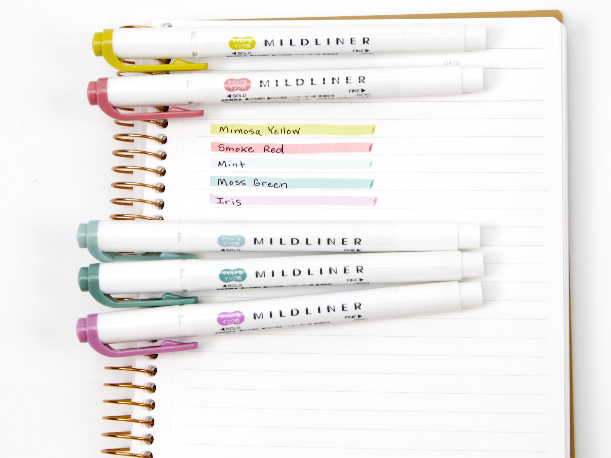 MildLiner Singles - Tokyo Pen Shop