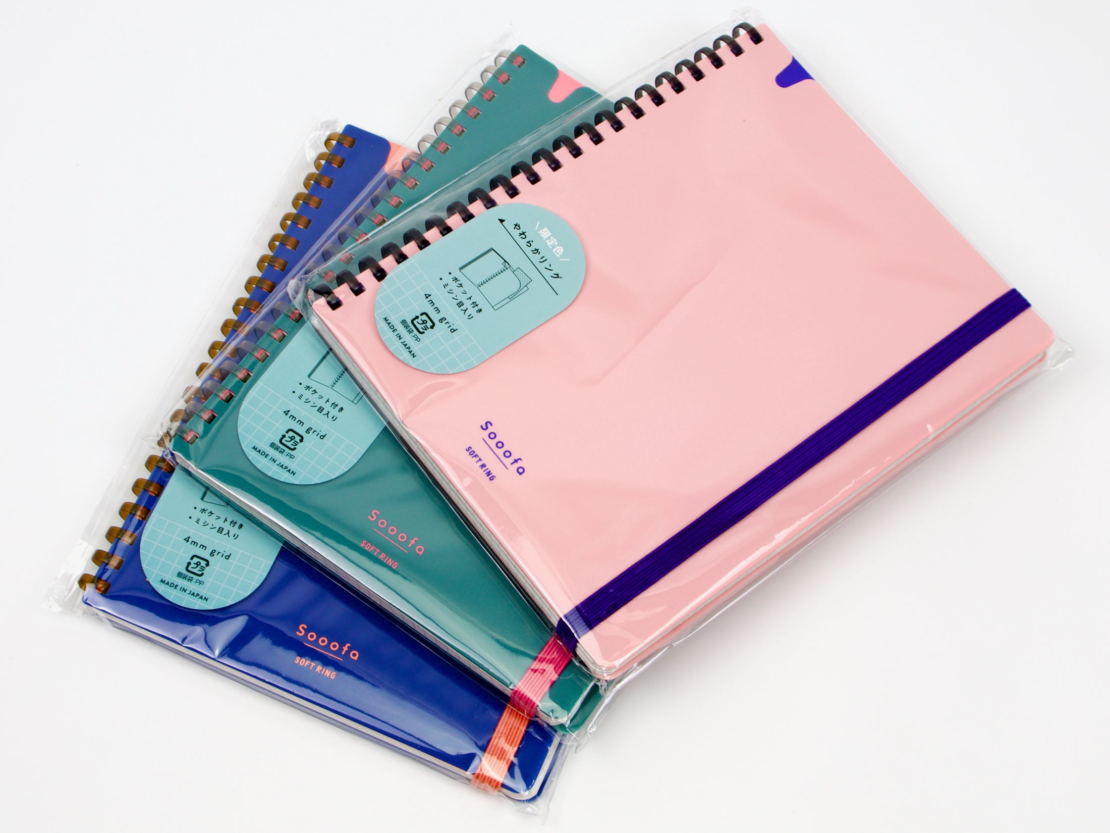 Kokuyo Sooofa Soft Ring B6 LTD Colors - Tokyo Pen Shop