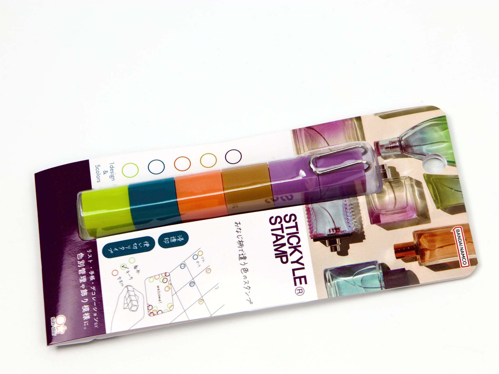 Pochitto Push Button Stamp by Kodomo no Kao - Tokyo Pen Shop