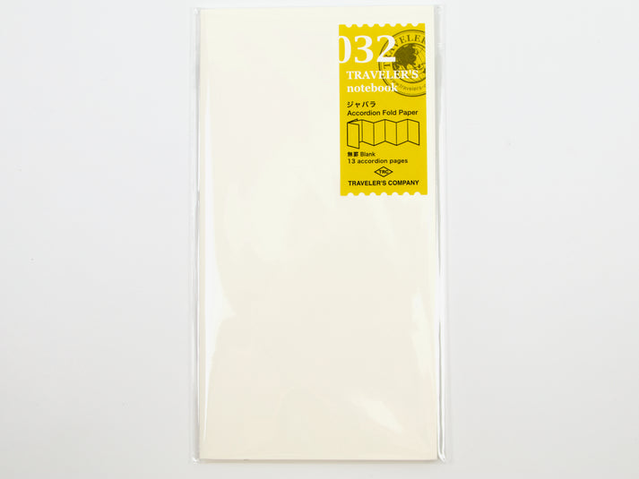 032 Accordion Fold Paper - Tokyo Pen Shop