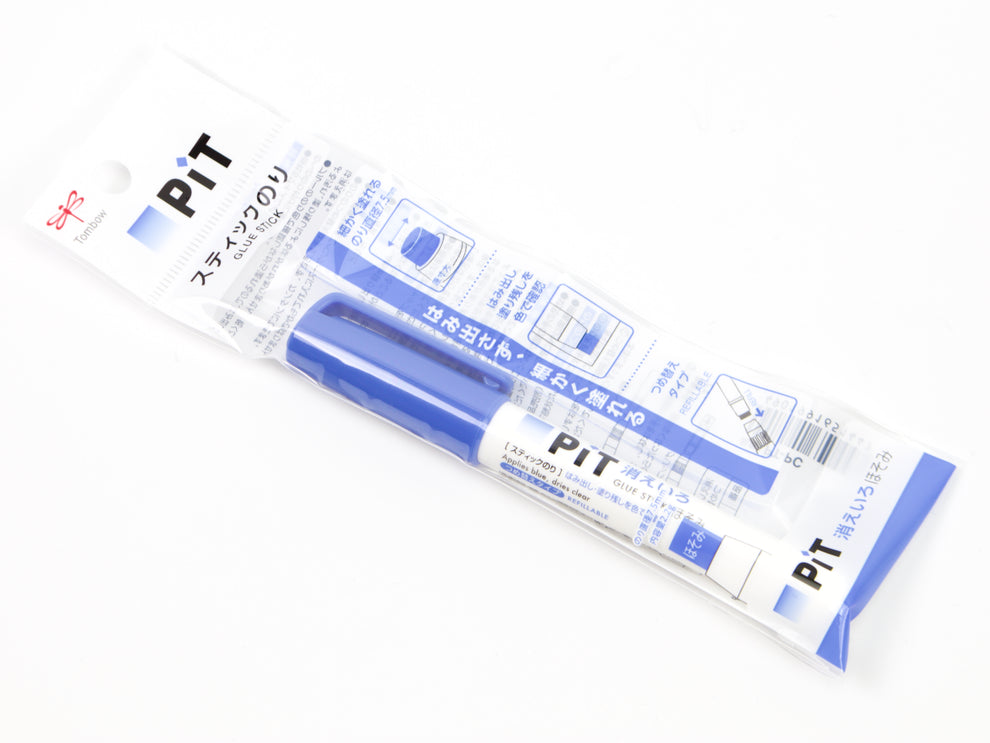 Tombow Mono PiT Half Slim Refillable Glue Stick - Tokyo Pen Shop