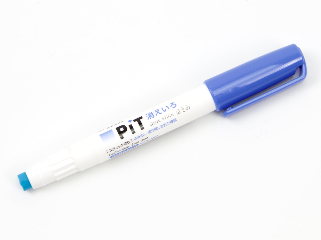 Tombow Mono PiT Half Slim Refillable Glue Stick - Tokyo Pen Shop