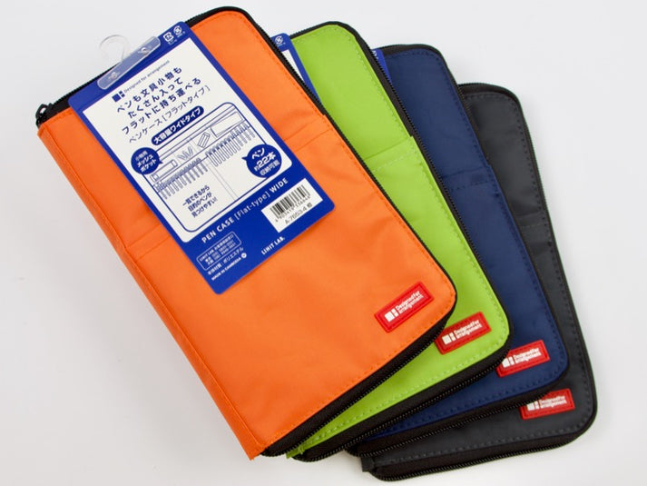 Lihit Lab Flat Type Pen Case Wide – Tokyo Pen Shop