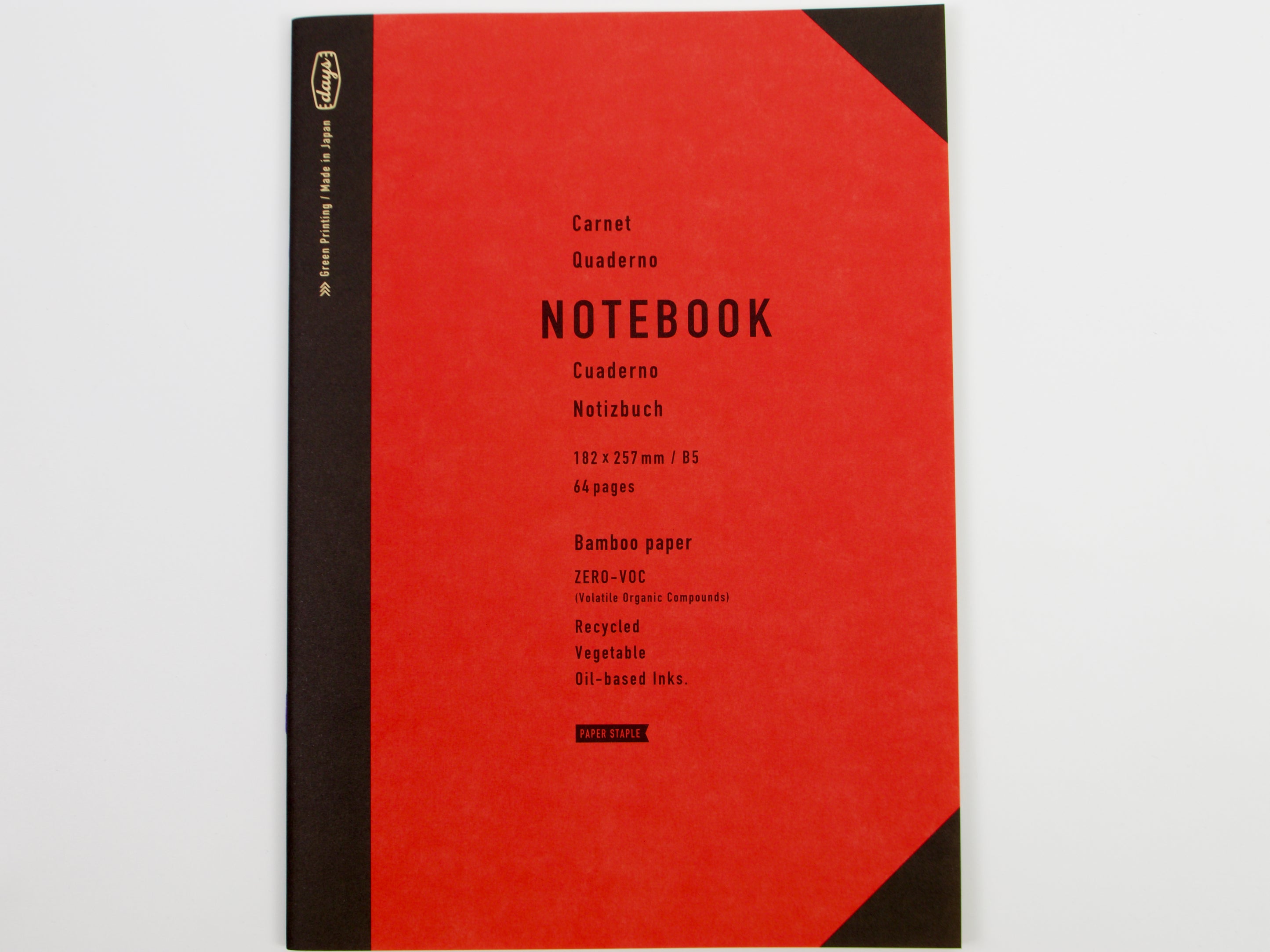 Mark's Inc. Days Bamboo B5 Notebook - Tokyo Pen Shop