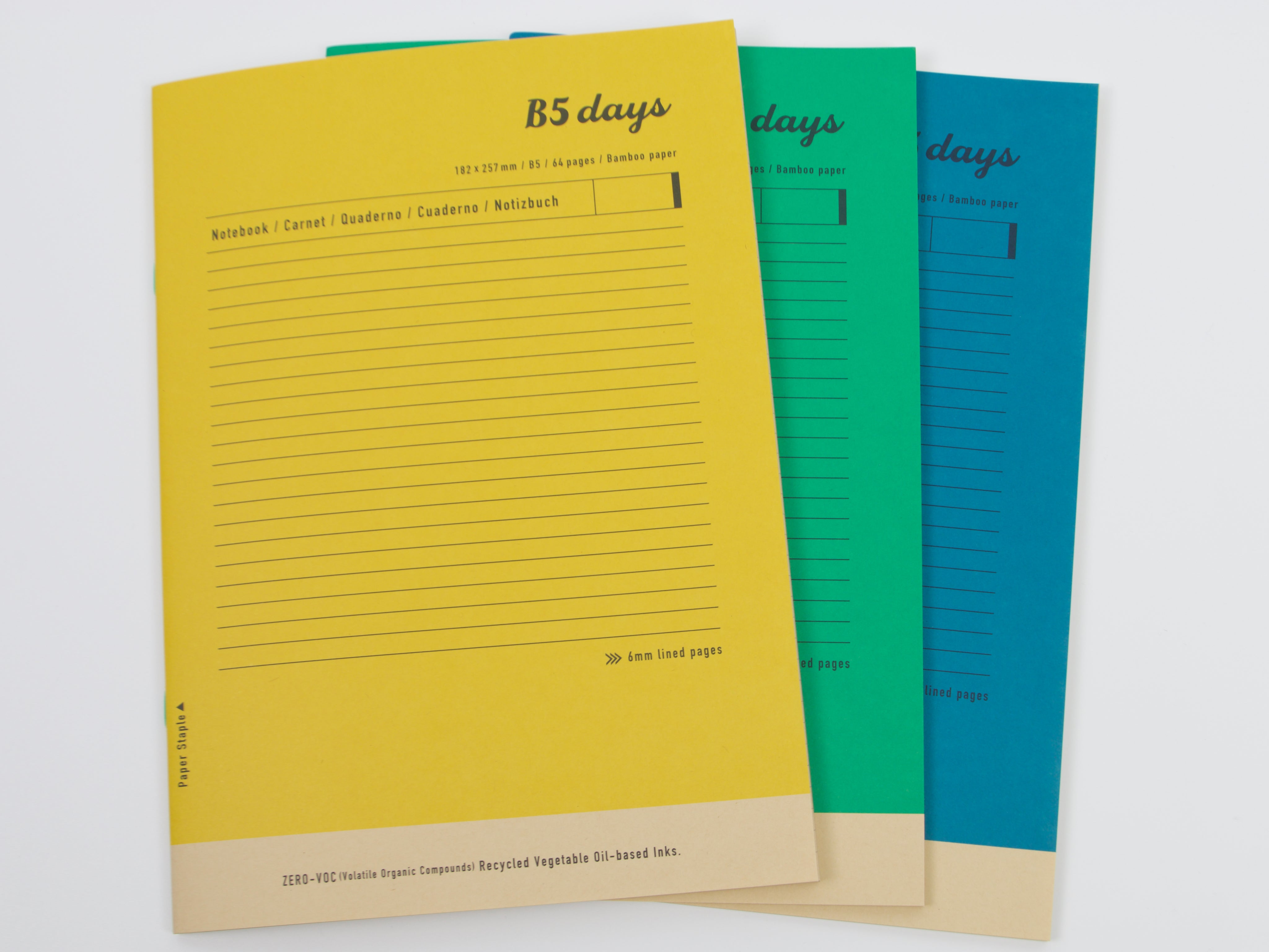 Mark's Inc. Days Bamboo B5 Notebook - Tokyo Pen Shop