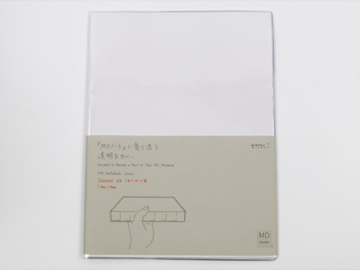Midori MD Paper A5 Notebook Codex 1 Page 1 Day Clear Cover – Tokyo Pen Shop