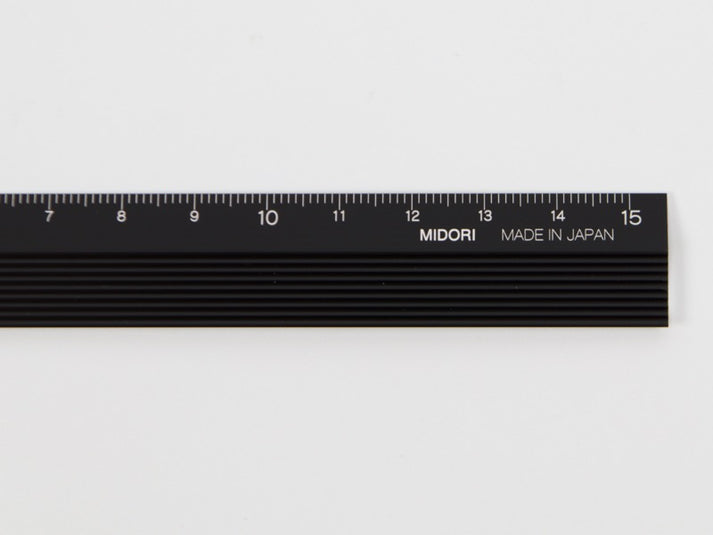 Midori Aluminum Ruler - Tokyo Pen Shop