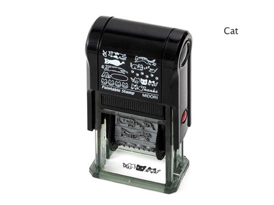 Midori Paintable Stamp 10 Design Type - Tokyo Pen Shop