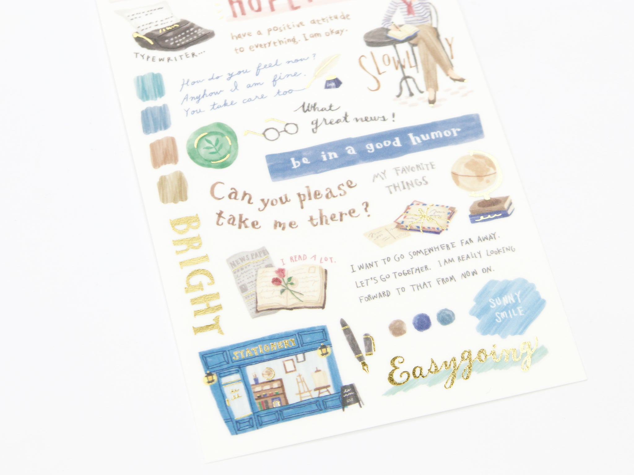 Mind Wave My Diary Stickers - Tokyo Pen Shop