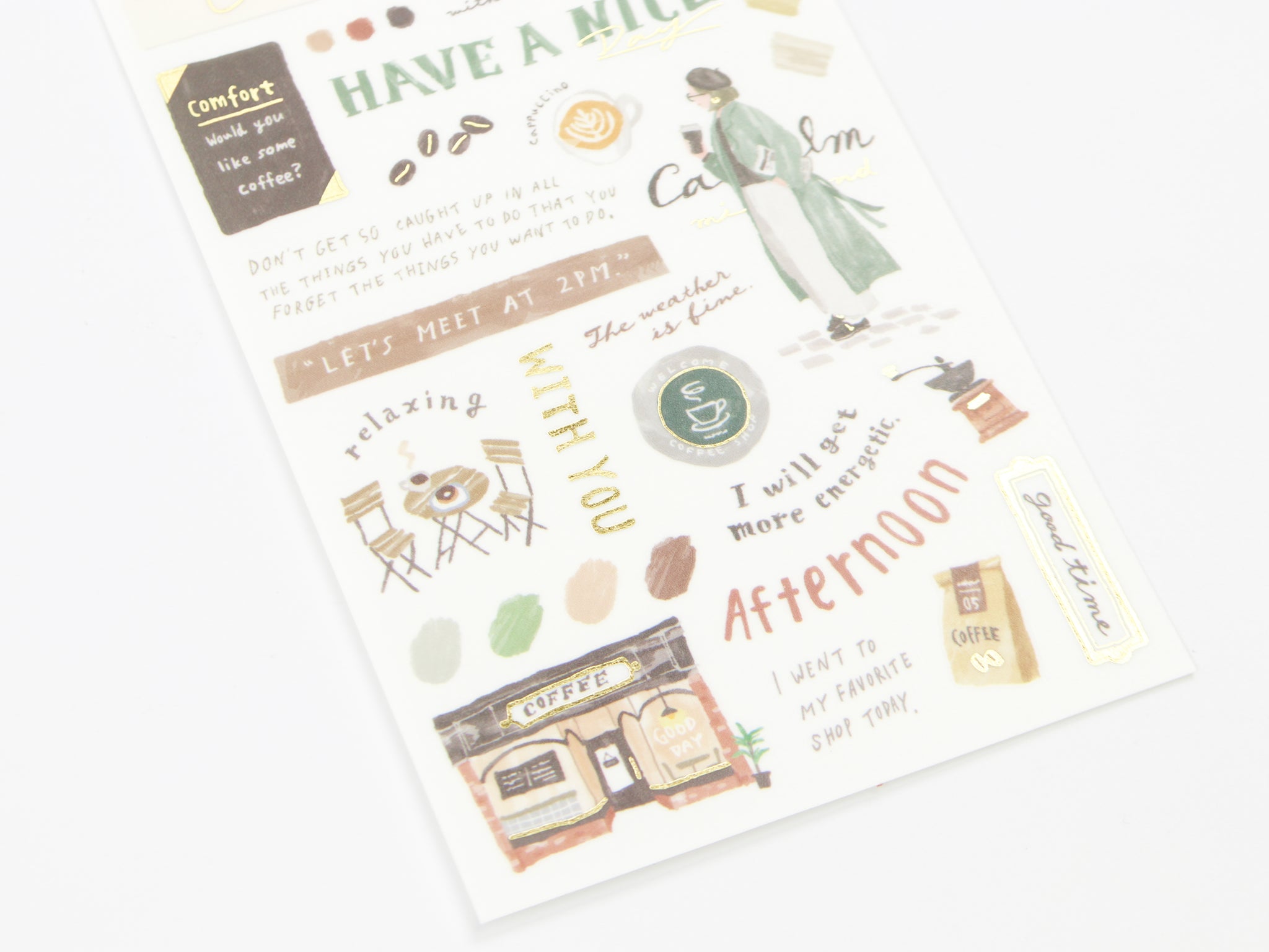 Mind Wave My Diary Stickers - Tokyo Pen Shop