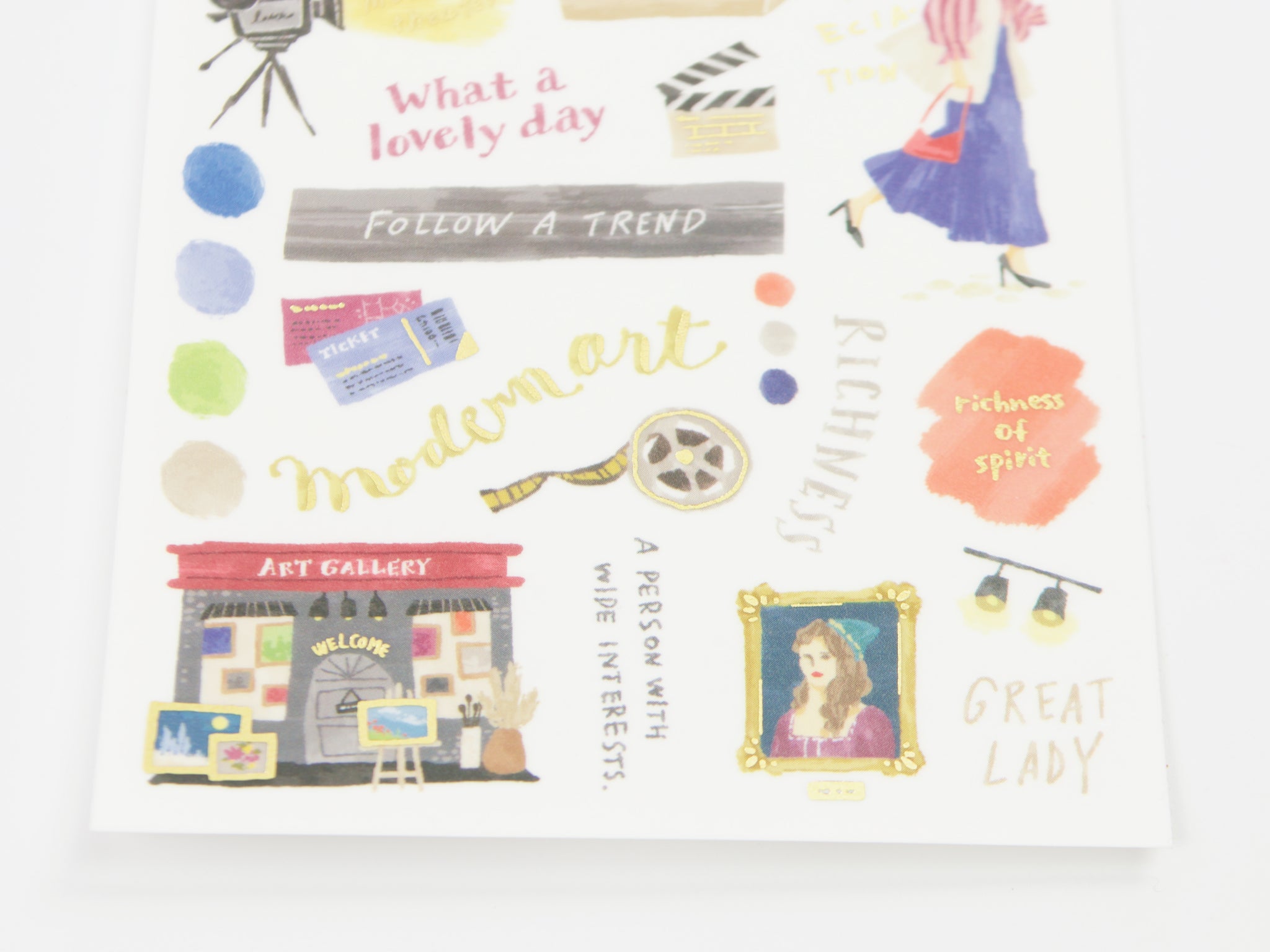 Mind Wave My Diary Stickers - Tokyo Pen Shop