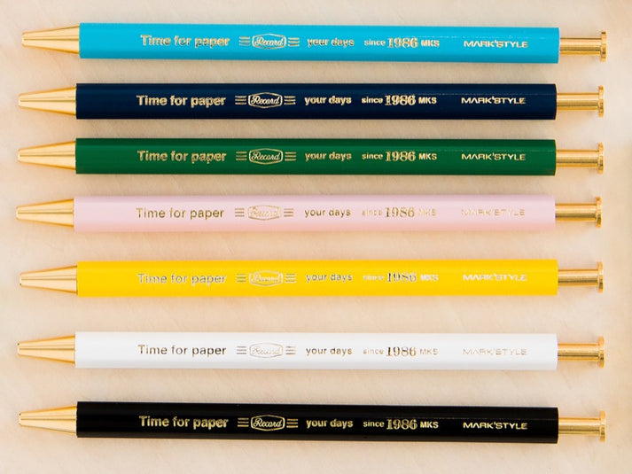 Mark's Inc. Time for Paper Gel Ink Pen - Tokyo Pen Shop